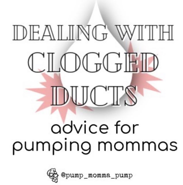 Help! Clogged Ducts – Pump Momma Pump